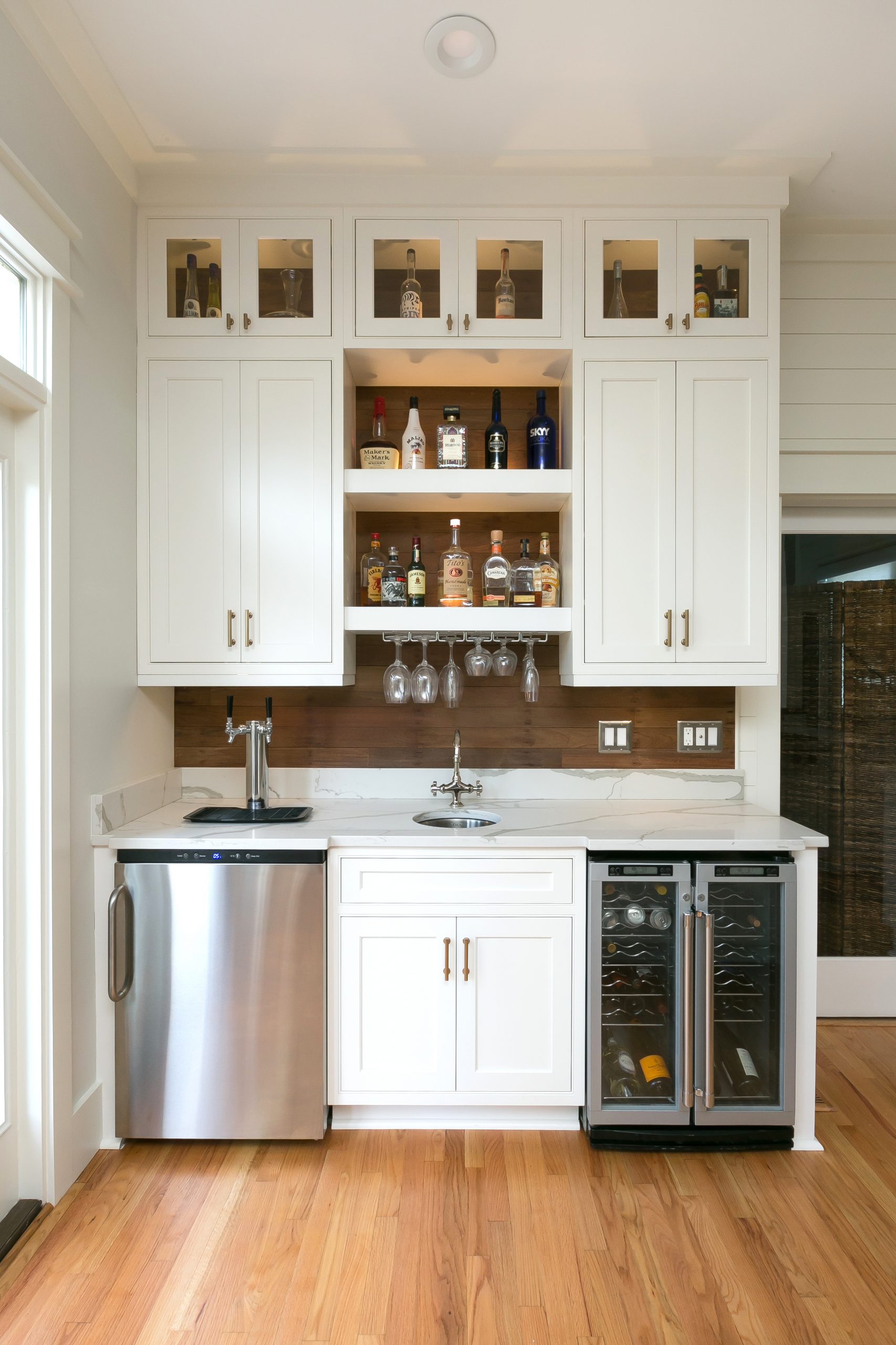 Custom Beverage Station Inspiration - Charleston Home + Design Magazine ...
