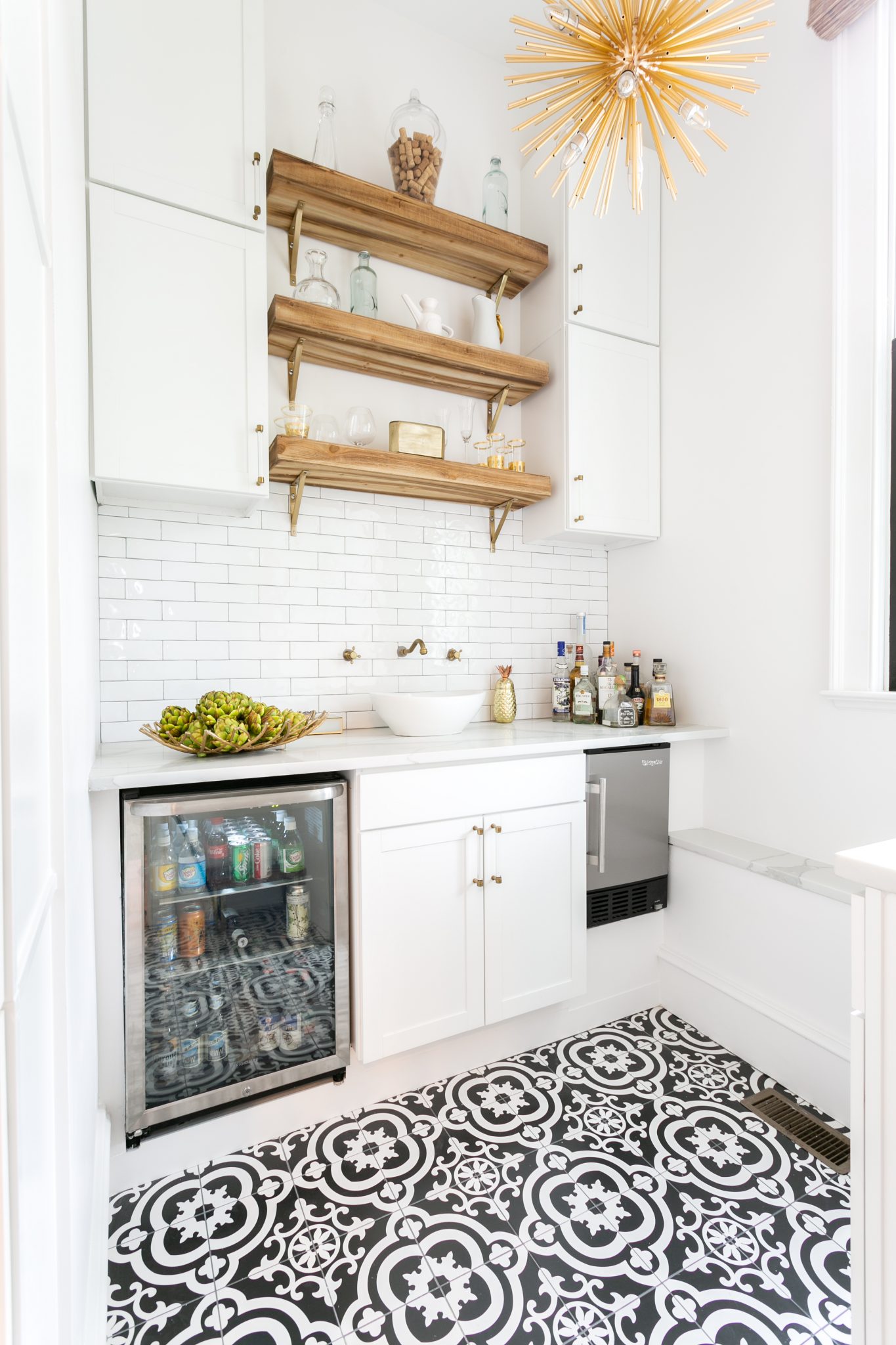 Custom Beverage Station Inspiration - Charleston Home + Design Magazine ...