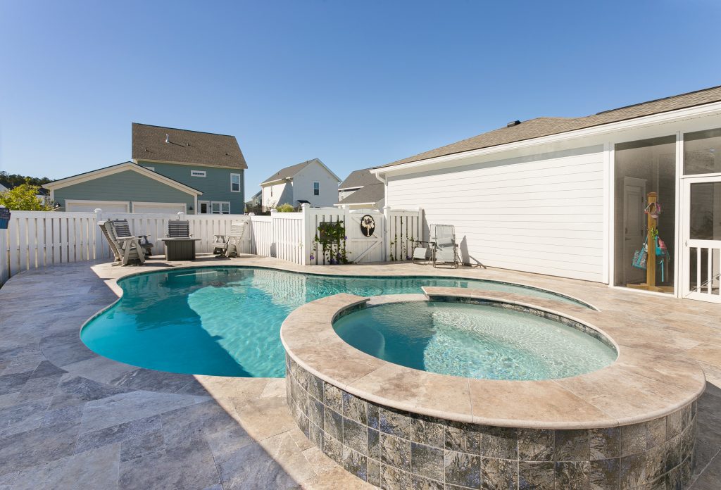 An Outdoor Oasis by Clear Blue Pools - Charleston Home + Design ...