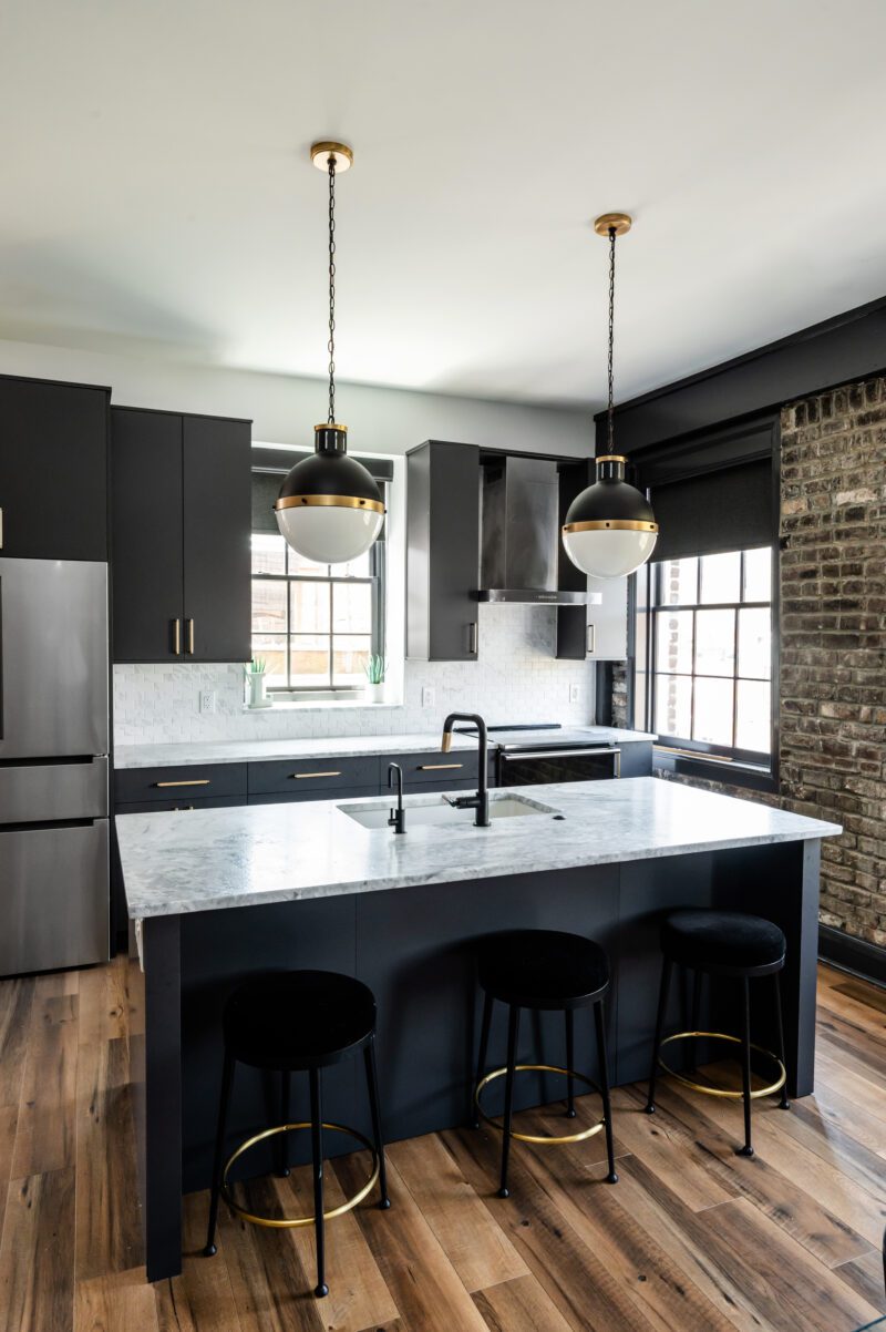 Modern and Moody Historic Makeover with Advanced Kitchen Designs ...