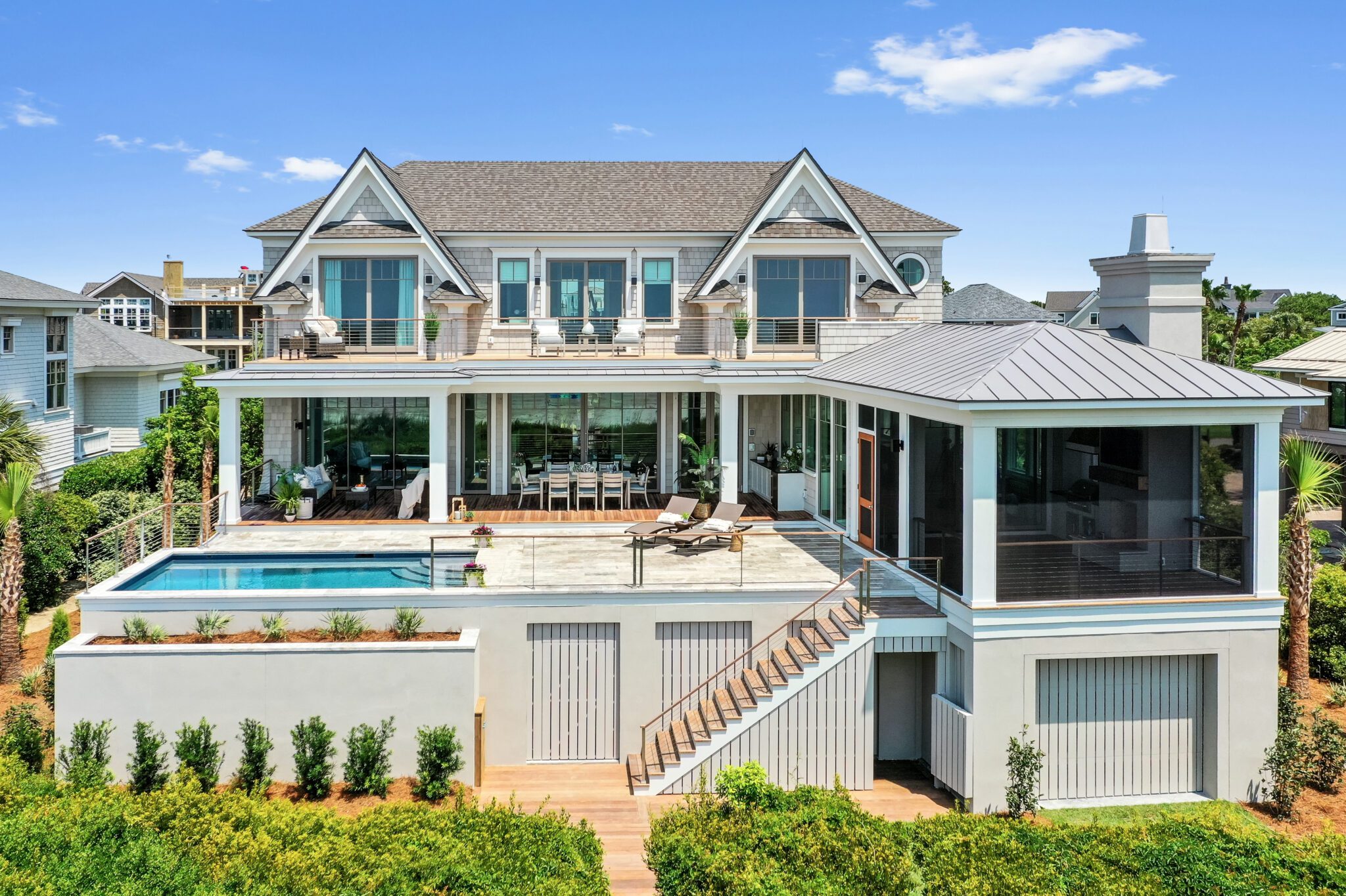 Optimized for Outdoor Living by CopeGrand Homes - Charleston Home + Design Magazine, Home ...